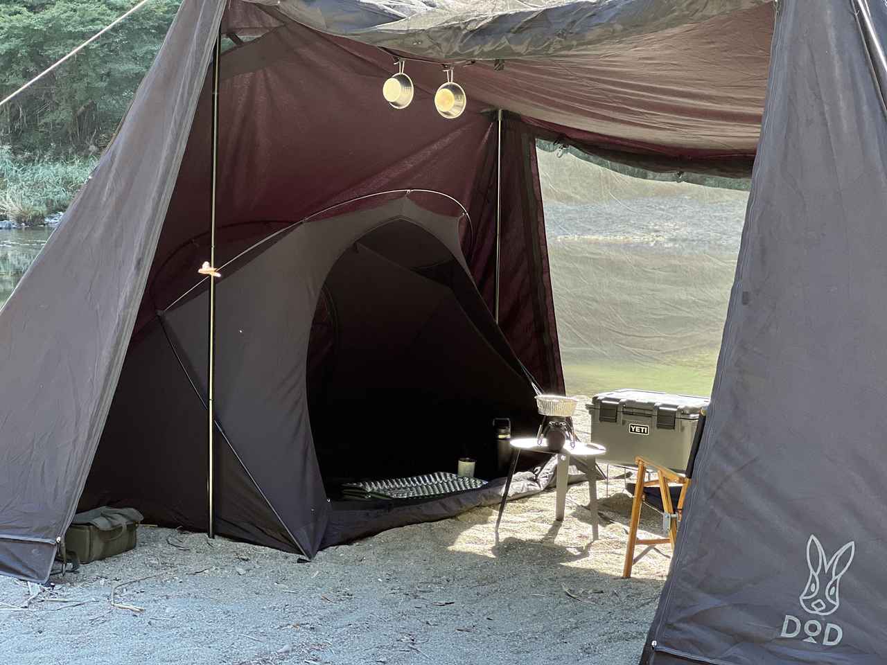 【徹底解説】DOD(ディーオーディー)「フカヅメカンガルーテント」はシェルターにぴったりフィットするインナーテント - ハピキャン｜キャンプ・アウトドア情報メディア